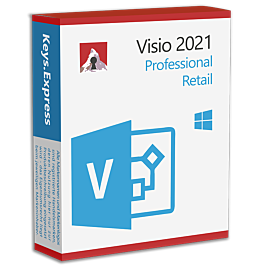 Buy Microsoft Visio 2021 Pro Retail Key | legal keys at keys.express