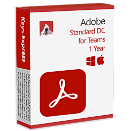 Adobe Standard DC for Teams 1Y keys.express
