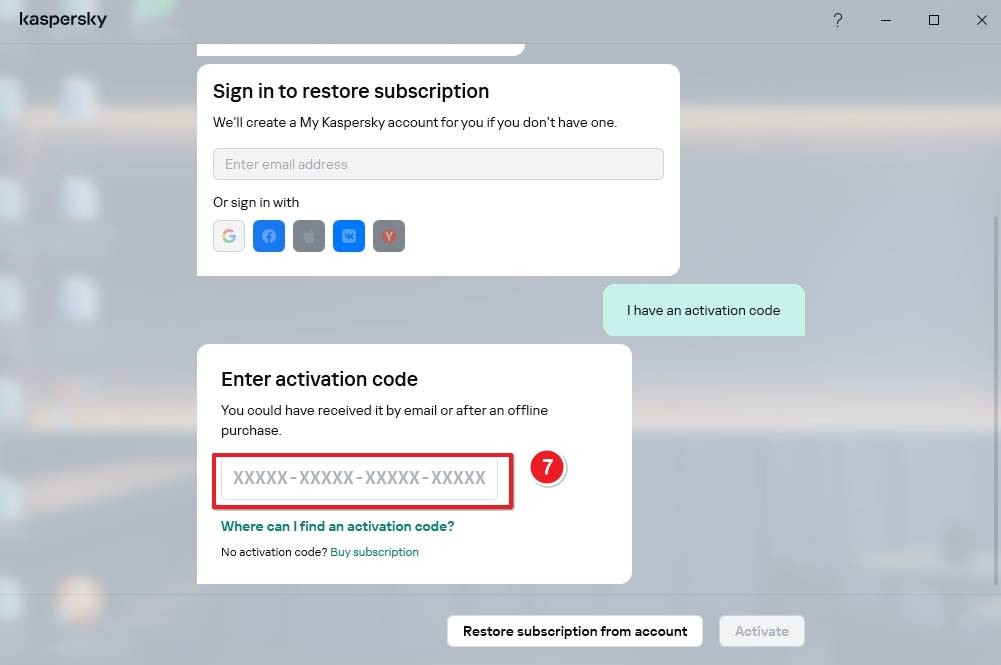 Kaspersky Standard, Plus & Premium - Keys Support