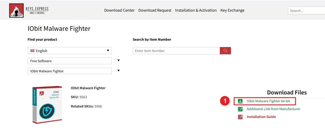 IObit Malware Fighter Pro - Keys Support
