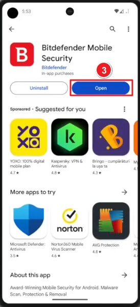 Bitdefender Mobile Security - Handy, Tablet, Android - Keys Support