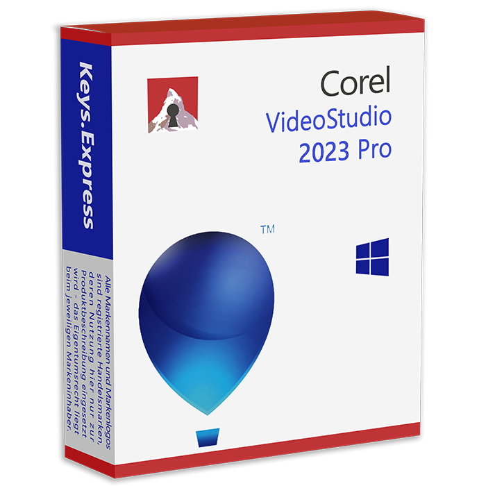 Corel VideoStudio 2023 Pro - Keys Support